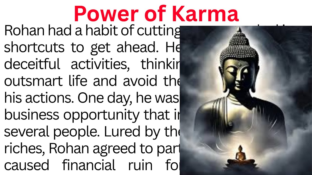 Power of Karma | Short Moral Story | Law of Karma | Comprehension ...