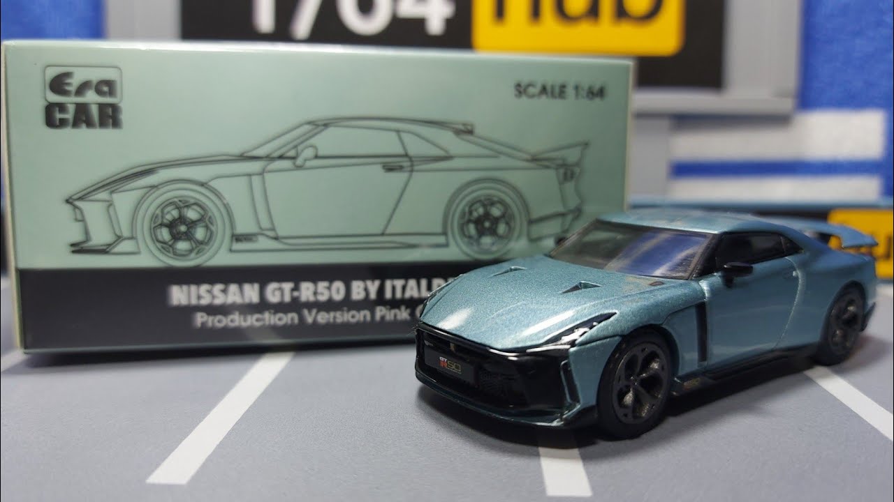 Era Car 1/64 Nissan GT-R50 By Italdesign- Production Version Pink ...