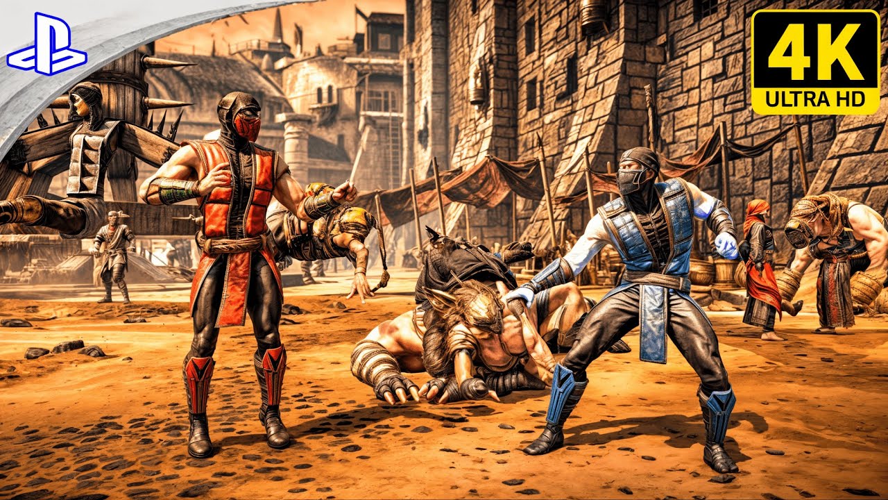 Mortal Kombat X | Ermac vs Sub-Zero | PS5 Gameplay 4K #mkx - YouTube