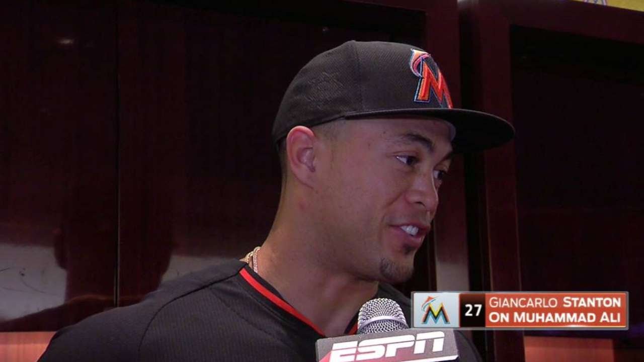 NYM@MIA: Stanton reflects on Muhammad Ali's impact - YouTube