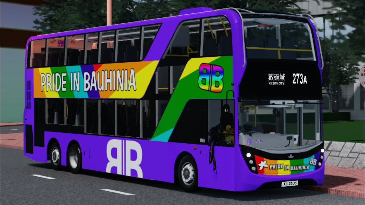 [Roblox 德里鎮 Derry District Bus Simulator]Bauhinia Bus Route 273A Six ...