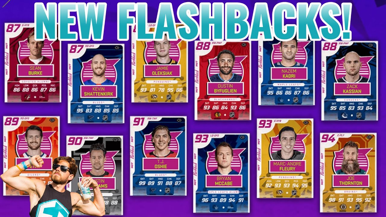 NHL 20: New Flashback Cards! - YouTube