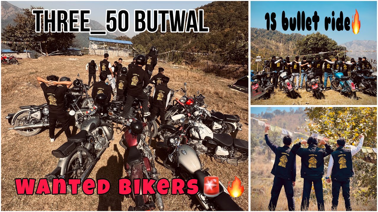 Three_50 Ride Butwal To Palpa Nuwakot // 15 Bullet Bike 🔥// Modified ...