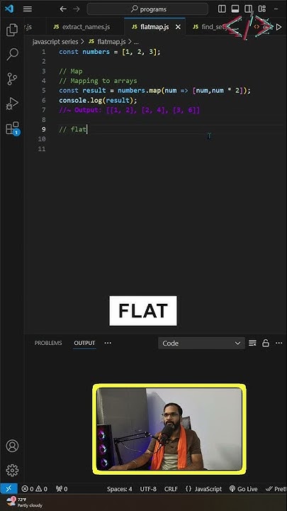 flatMap combination of Map & Flap #codewithkg #coding - YouTube