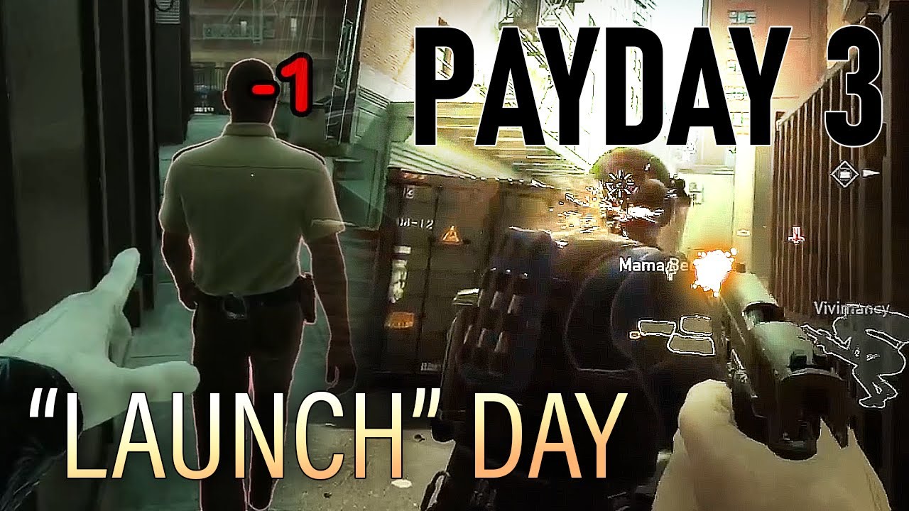 This is what happened on PAYDAY 3's launch day - YouTube