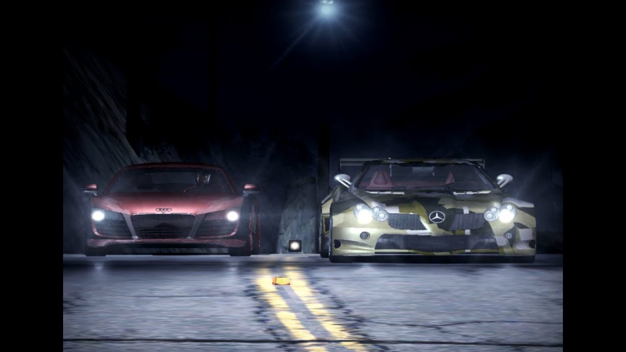 NFS Carbon Mercedes-Benz SLR McLaren vs Darius - YouTube
