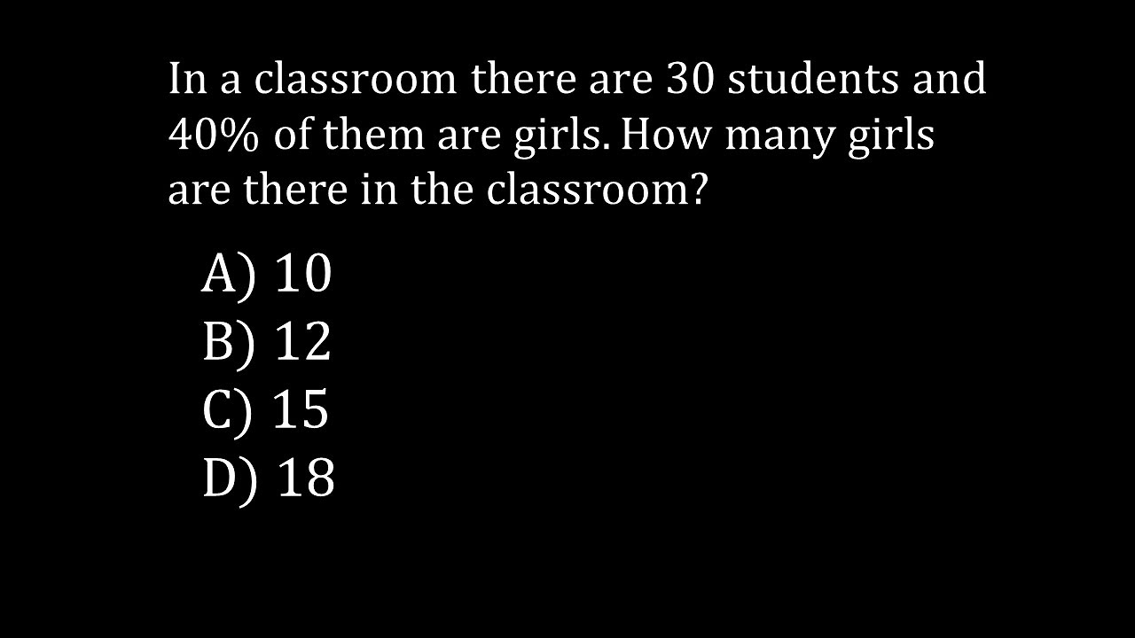 🔴How many girls are there in the classroom? - YouTube
