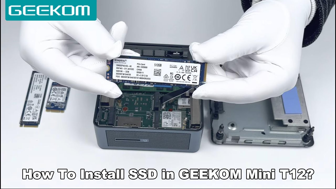 Two SSD Slots Are Provided in the GEEKOM Mini IT12 - How To Install SSD ...