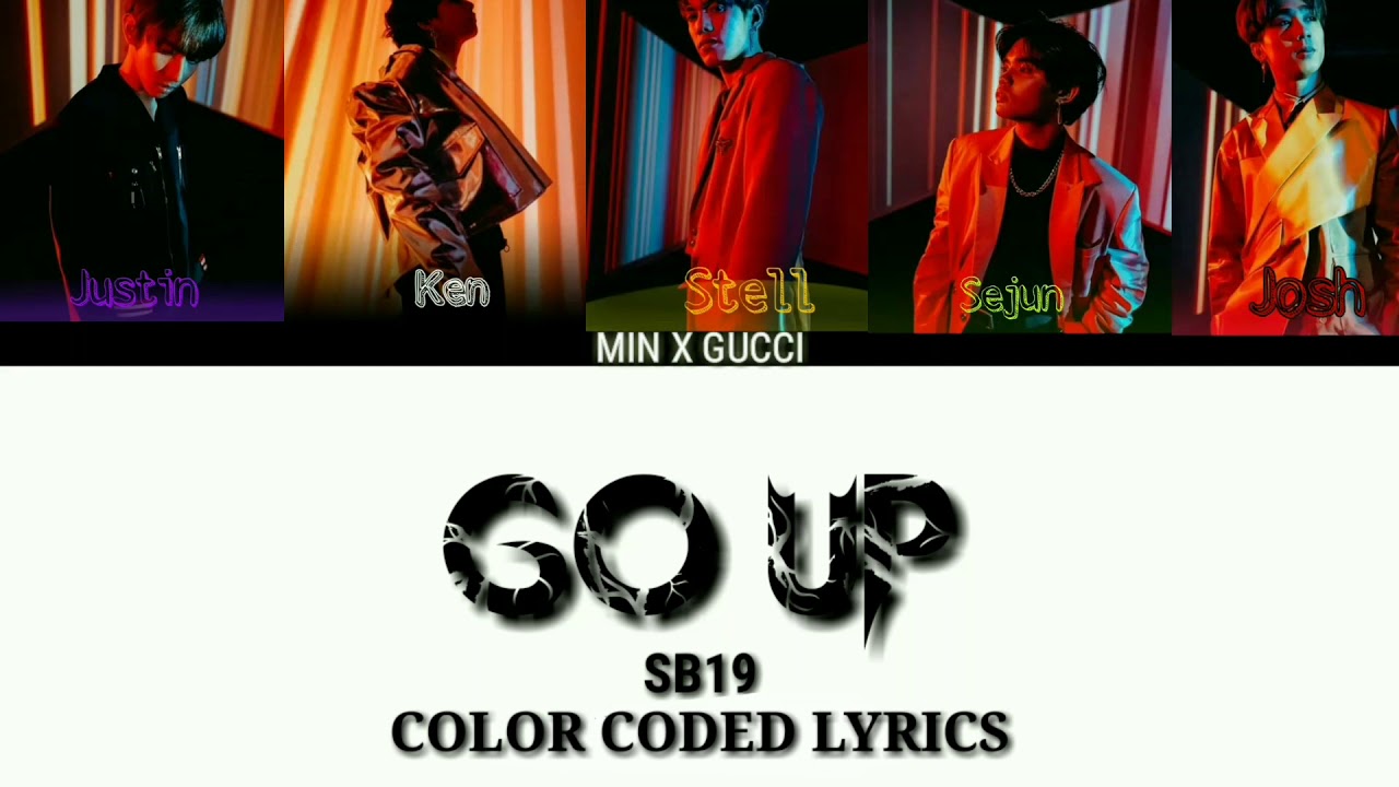 GO UP | SB19 COLOR CODED LYRICS - YouTube