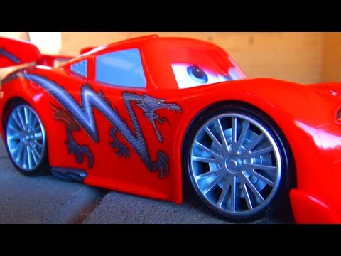 Cars Toon Dragon Lightning McQueen Disney Pixar Cars 2 Tokyo Mater Disco Music like Dragon-Ball-Z