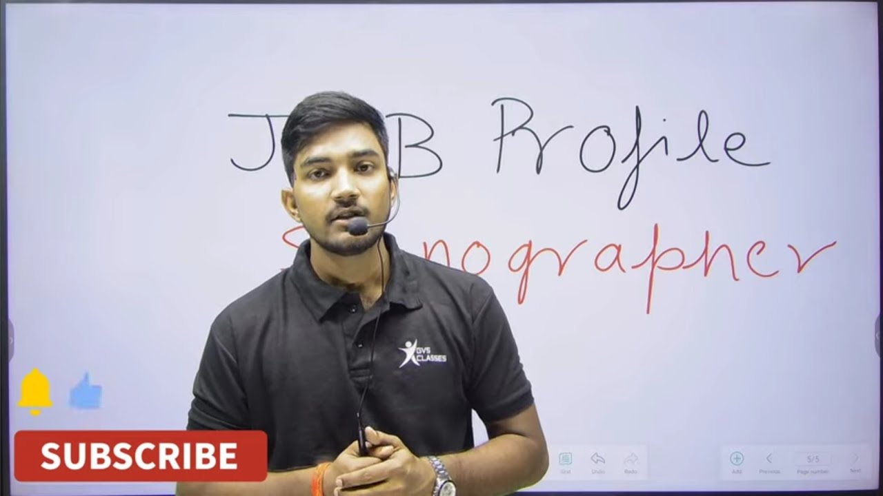 JOB PROFILE OF A STENOGRAPHER | STENOGRAPHER WORK | DETAILS BY - GYAN ...