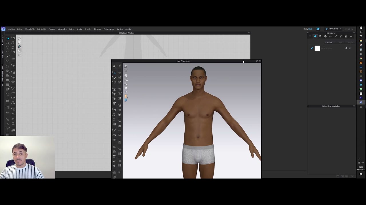 Clo3D Clase 2: Interfaz. Ventana 2D y 3D. Navegación, Gizmo, Simulación ...