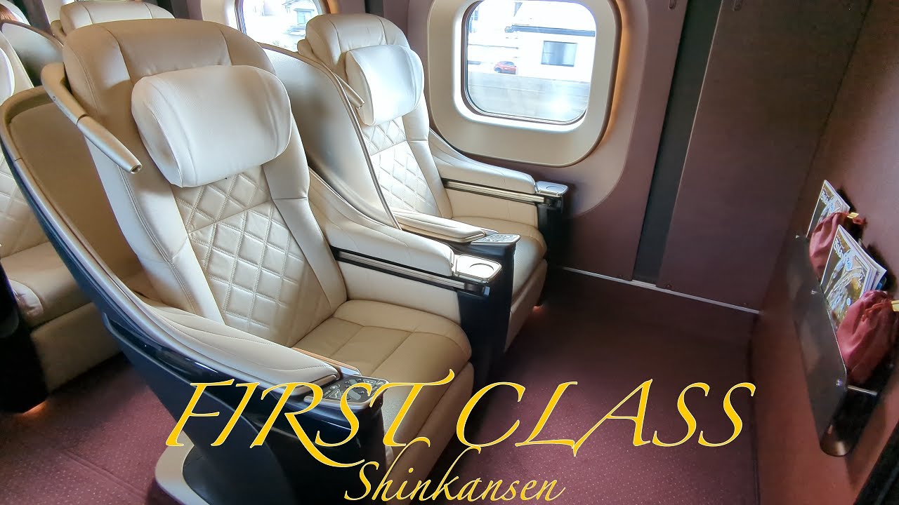First Class of Shinkansen | Gran Class - YouTube