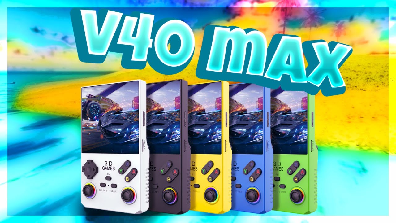Unboxing and Reviewing The V40 Max: Is It Better Than The Powkiddy ...