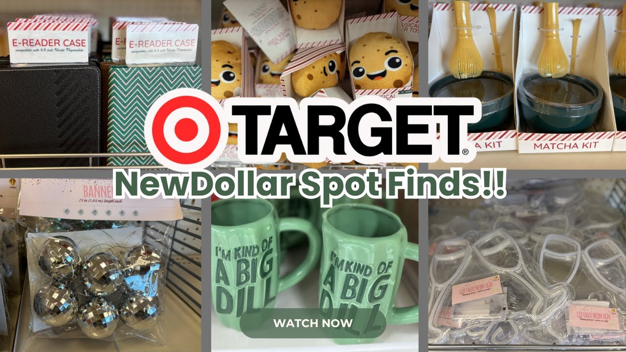 TARGET Dollar Spot Finds This Week! - YouTube