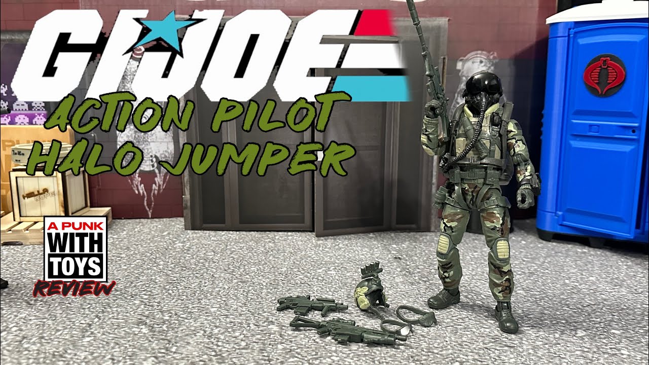 GI Joe Classified Halo Jumper - YouTube