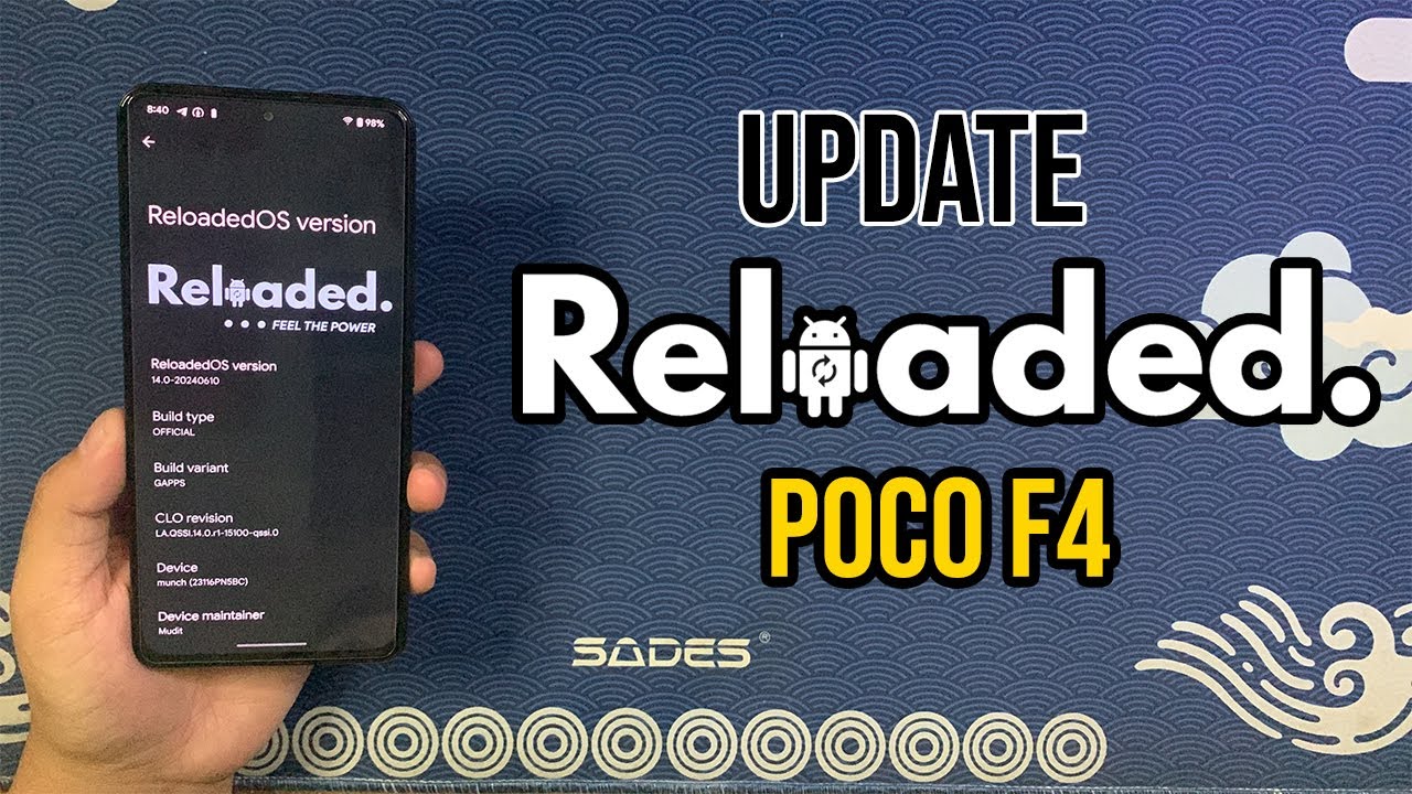 Gaming Nih! - Review Update Custom Rom ReloadedOs Androi 14 - Poco F4 Indonesia - YouTube