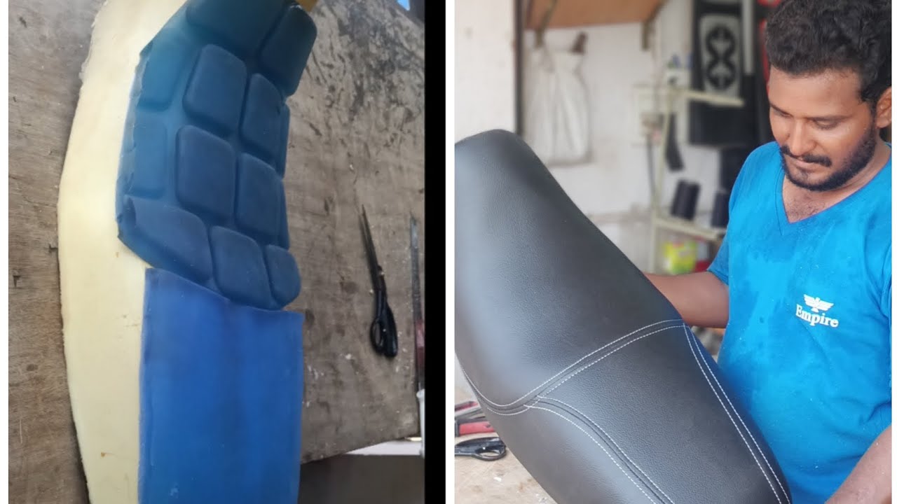 GEL seat ||(how to make a hero xplus gel seat modified)...#seats # ...