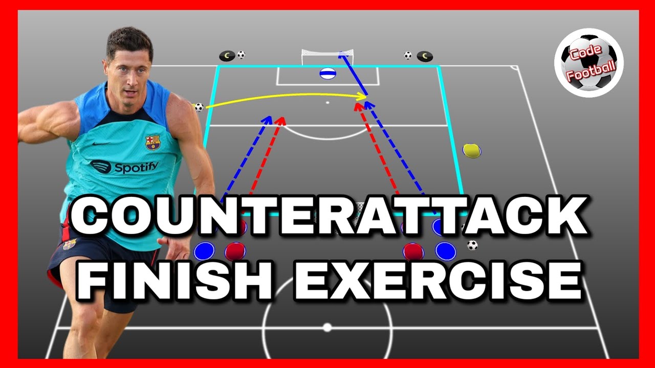 Counterattacking and Finishing Exercise in two Phases! - YouTube