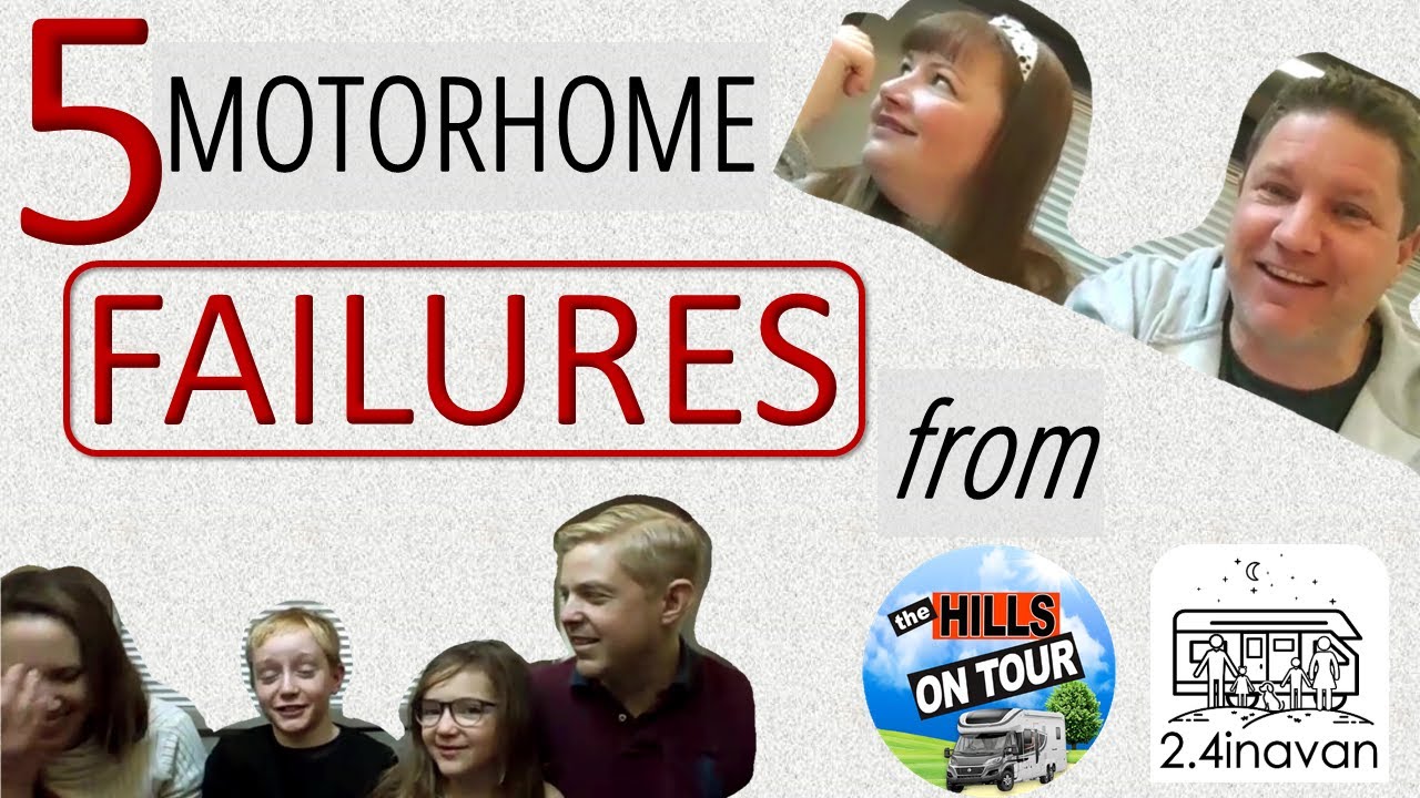 Five Motorhoming Fails with the Hills on Tour - YouTube