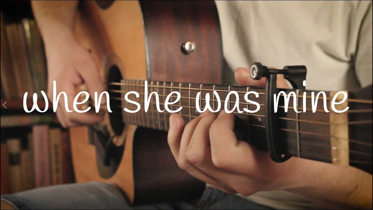 Zach Hood - when she was mine - Fingerstyle Guitar Cover - YouTube