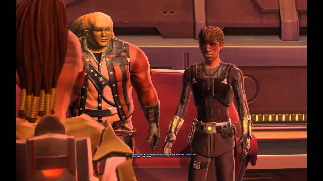 SWTOR - Bounty Hunter - Class Story Quest - Part04 - Nar Shaddaa ...