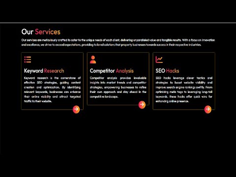 How To Make Website Services Section Using HTML CSS & Bootstrap Website ...