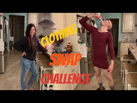Couples Clothing Swap Challenge On New Years! - YouTube