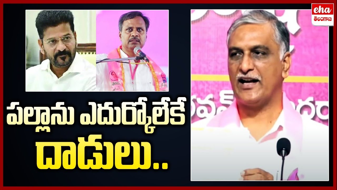 Harish Rao About Palla Rajeshwar Reddy | BRS | Congress | Eha Telangana ...