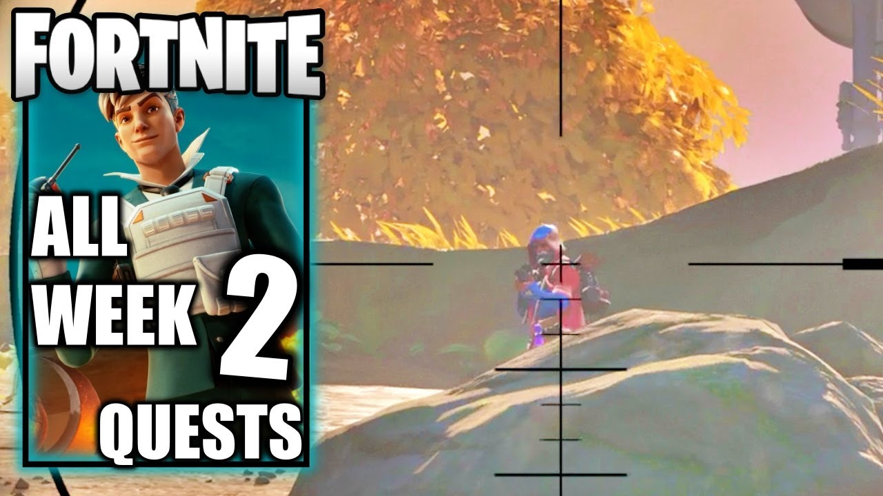 Fortnite - All Week 2 Quests - Chapter 4 Season 4 Last Resort - YouTube