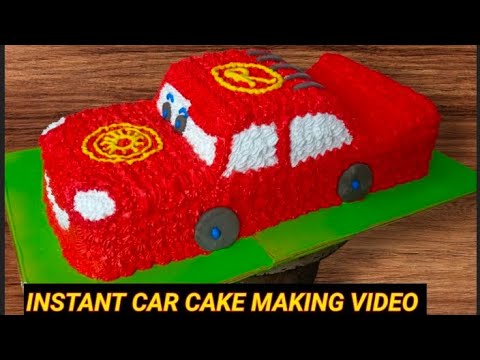 How to make Car cake। /CAR CAKE MAKING VIDEO।/ CAR CAKE । CAR CAKE ...