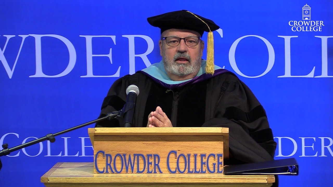 Crowder College President Dr. Glenn Coltharp Thank You Video to ...