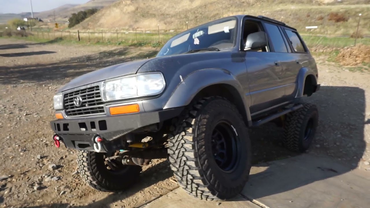 How Much Can a Land Cruiser 80 Series Flex!?!? - YouTube