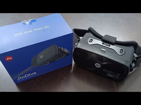 Jio Dive VR Headset | Unboxing | 100" VR Screen | 360° IPL Experience ...