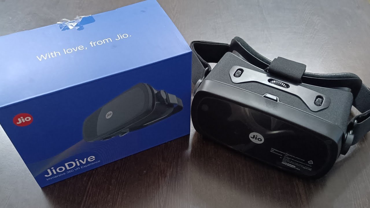 Jio Dive VR Headset | Unboxing | 100" VR Screen | 360° IPL Experience ...