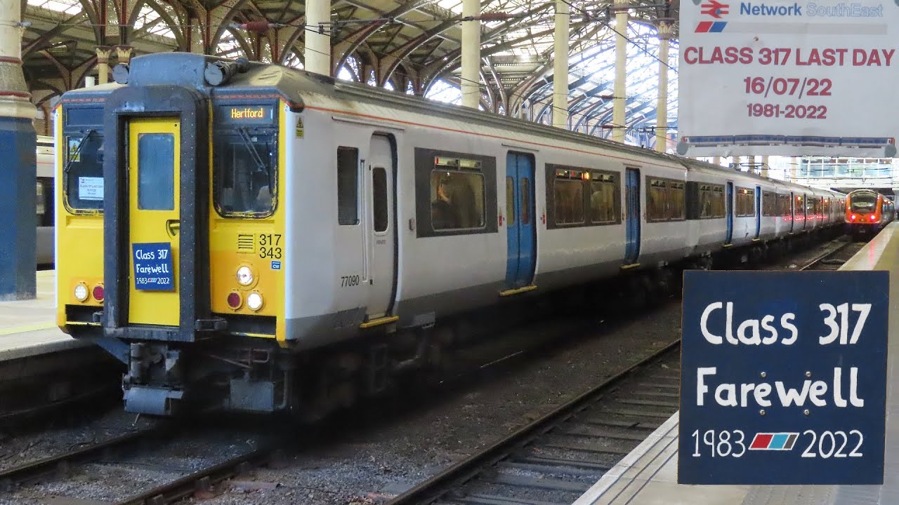A Farewell to my Favourite Trains: The Class 317 - YouTube