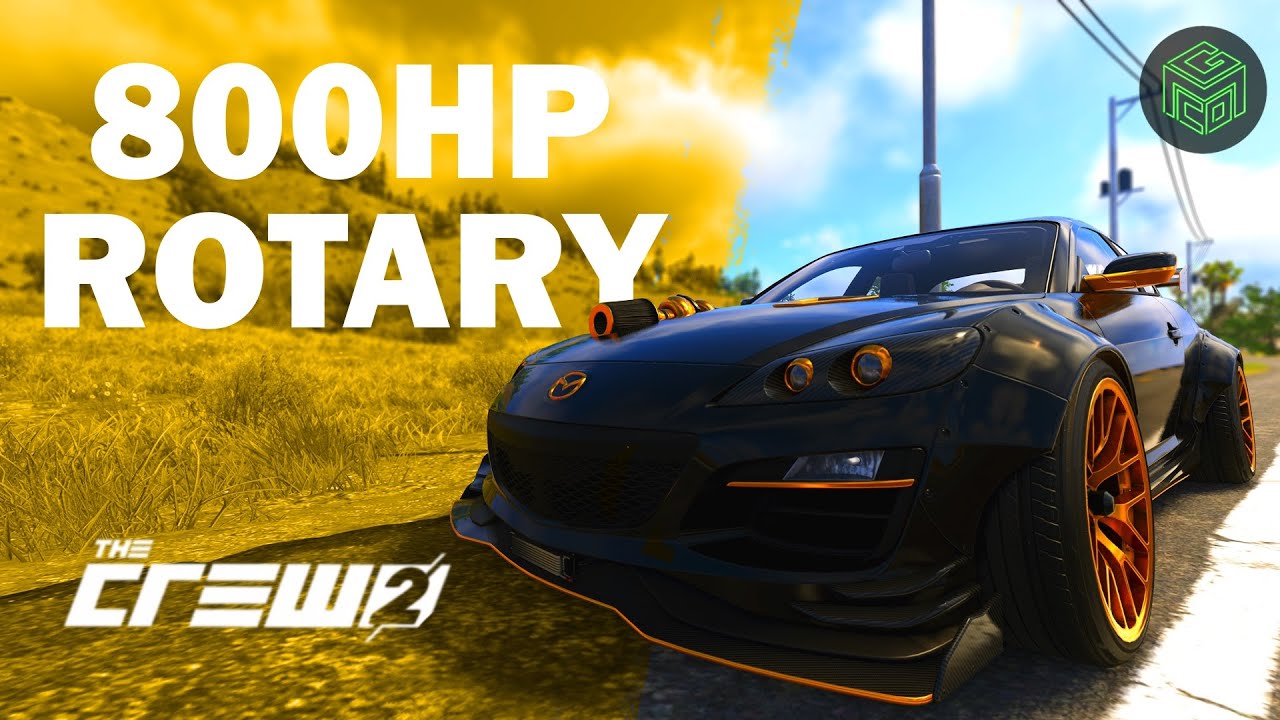 GOLD ROTARY RX-8 in the Crew 2 | Pro Settings, Power to Weight Ratio ...