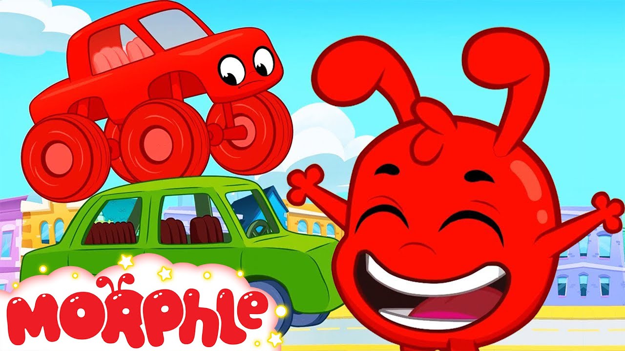 Giant Cars | Morphle Vehicles | @Morphle TV | Mila and Morphle | Kids ...