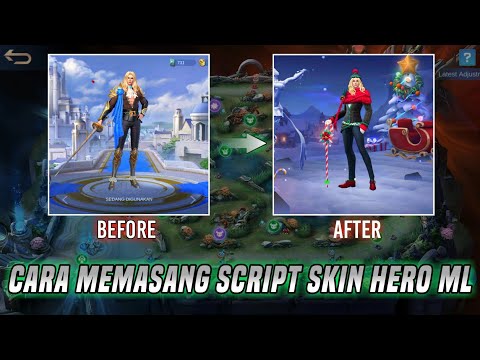CARA MEMASANG SCRIPT SKIN HERO ML | 100% BERHASIL | PERMANEN - YouTube