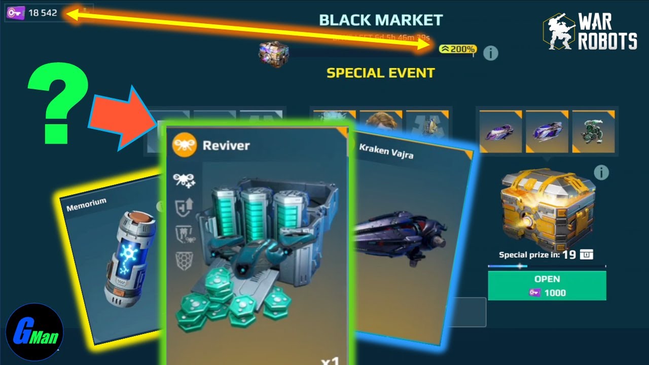 200% Time For Some SUPER Chests! | WR - War Robots - YouTube