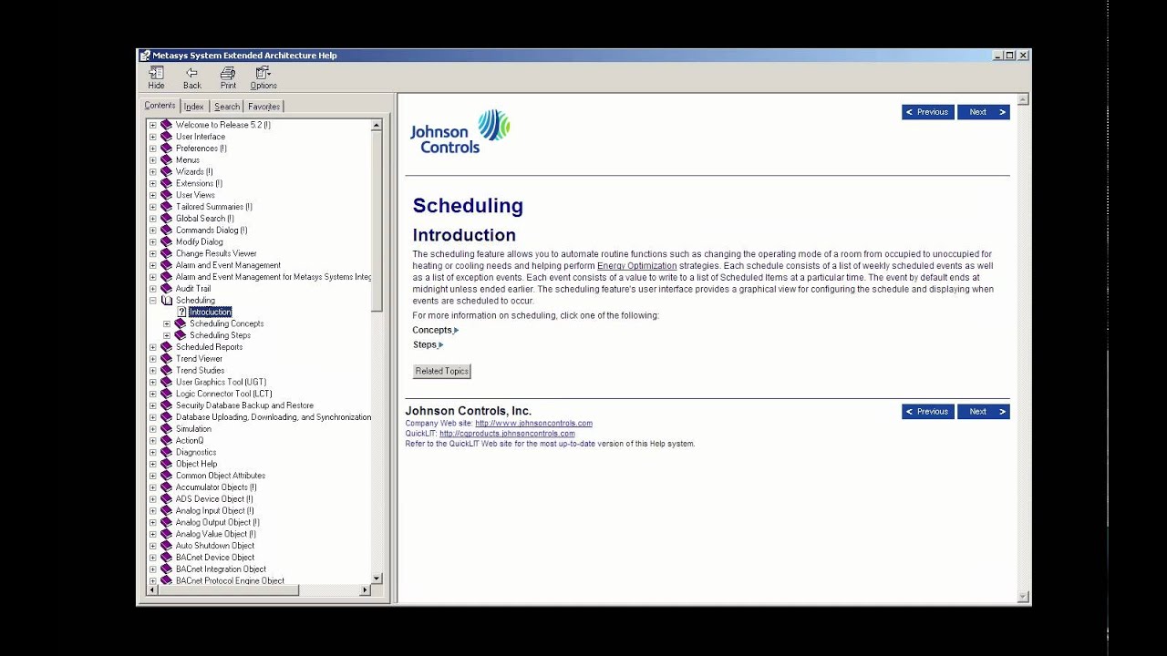 Accessing and using help in the Metasys® Site Management Portal - YouTube