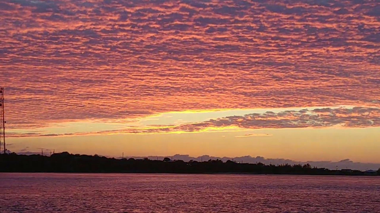 Big Farmer's Cay stunning sunset - YouTube