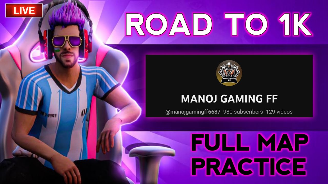 Road To 1k Subscribers - Full Map Practice Rooms - Join With Your Squad ...