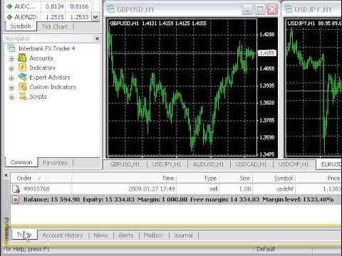 Minimized Terminal Window - MT4 Tutorials - YouTube