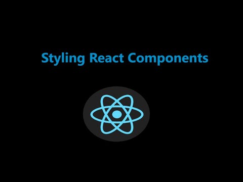 Styling React Components - YouTube