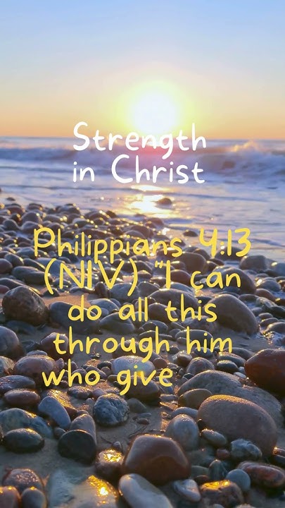 Strength in Christ - YouTube