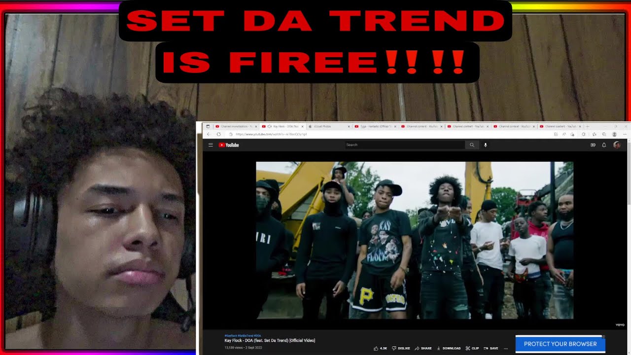 DISSIN IS OUTRAGEOUS!! Kay Flock - DOA (feat. Set Da Trend) [Official ...