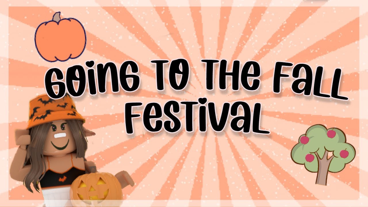 Going to a Fall Festival! || Bloxburg Family Roleplay || aulxria - YouTube