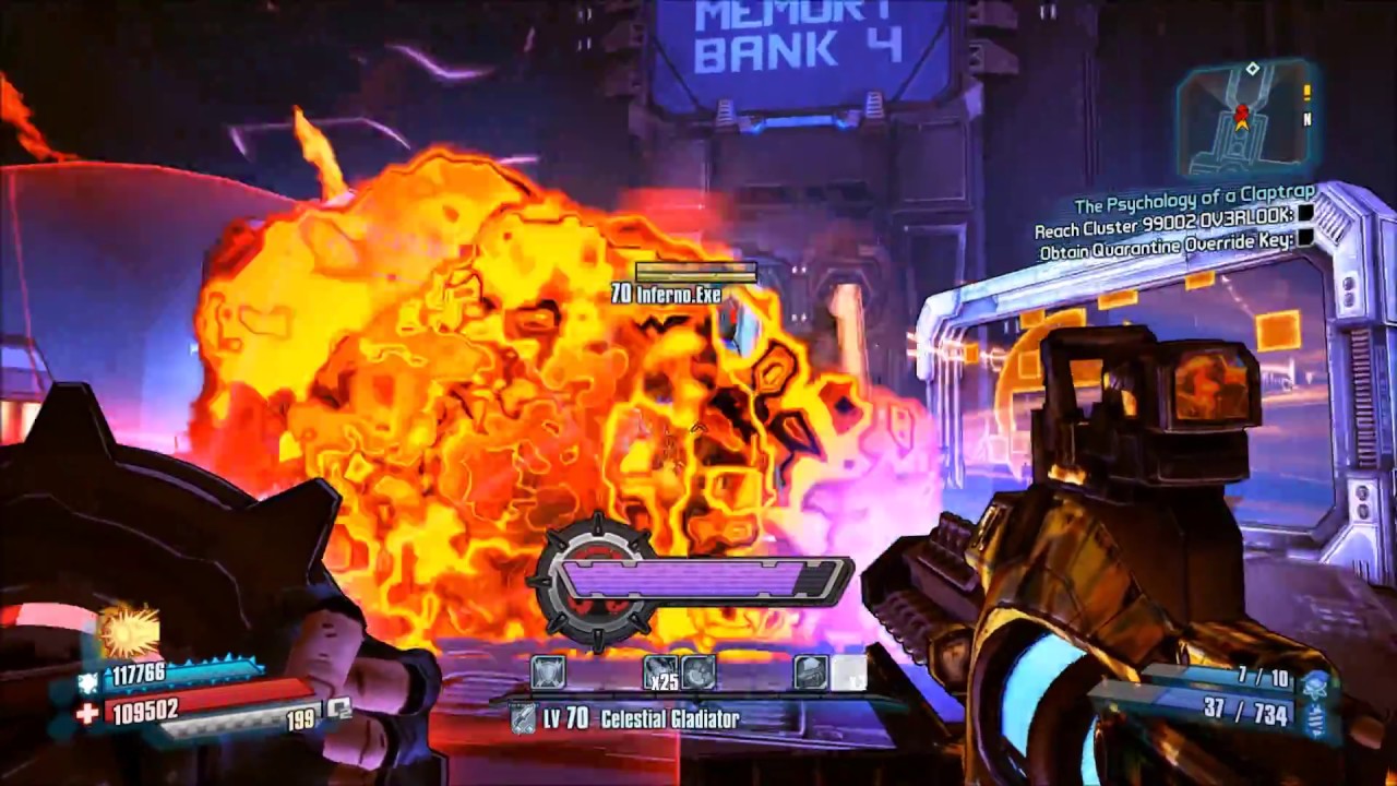 Borderlands Pre Sequel. The Claptrap dlc with Athena, Part 7. - YouTube