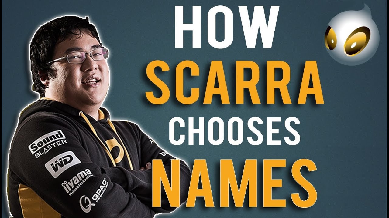 How scarra chooses names - YouTube